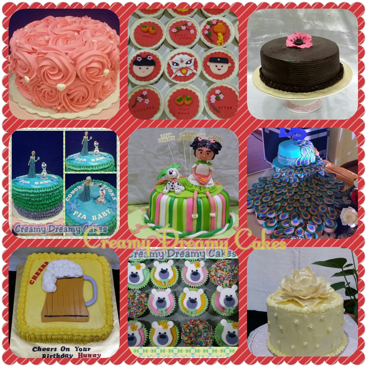 Creamy Dreamy Cakes